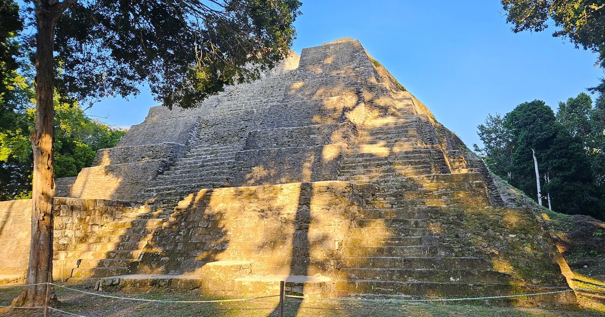 Yaxha at sunset with transportation, guide plus entrance | GetYourGuide