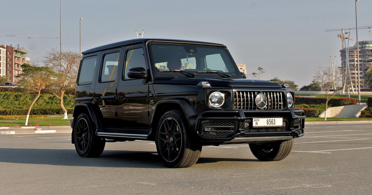 Mercedes-Benz G63 2023 One Day Self Drive в Дубае | GetYourGuide