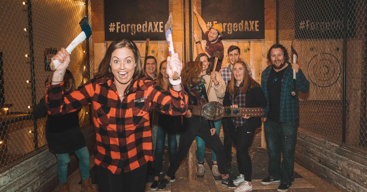 Victoria: Axe Throwing Experience | GetYourGuide