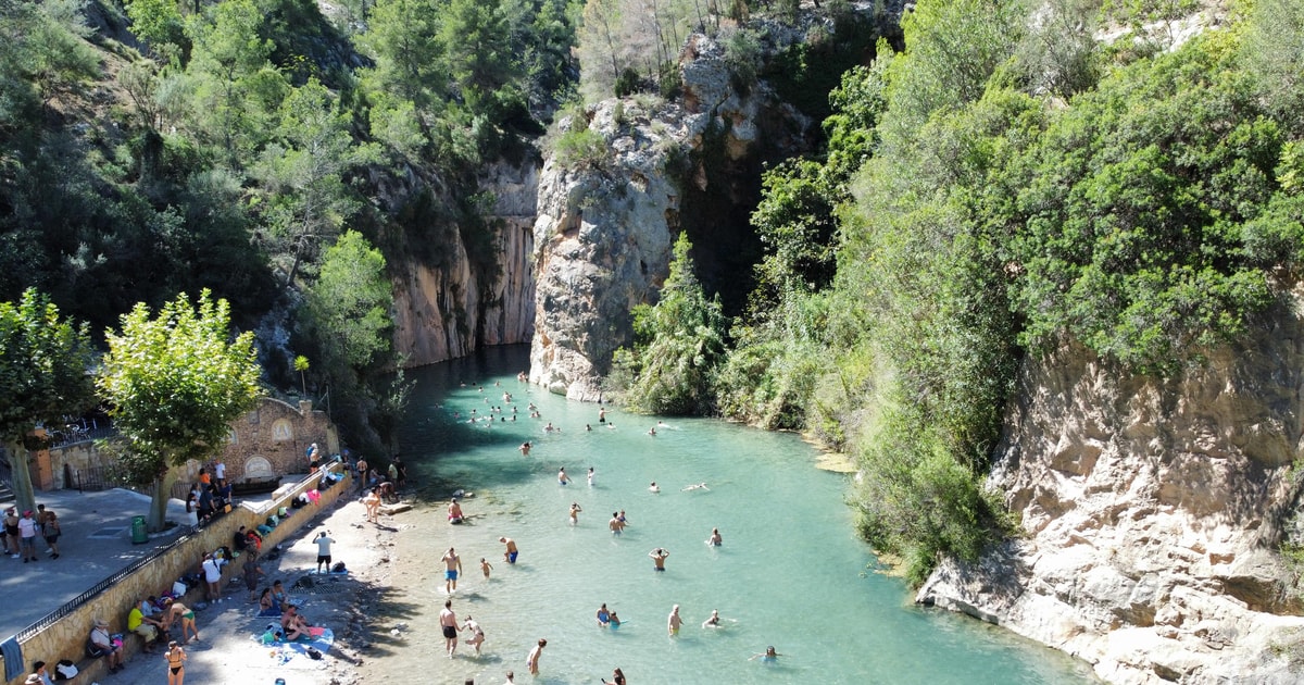 From Valencia: Hot Springs + Waterfalls + Surprise Stop | GetYourGuide