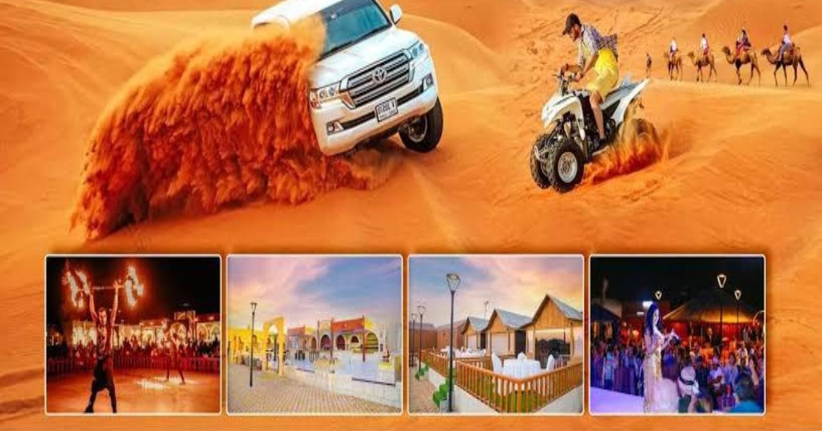 Form Dubai: Desert Safari, Camel Ride, Sandboard, BBQ & Show | GetYourGuide