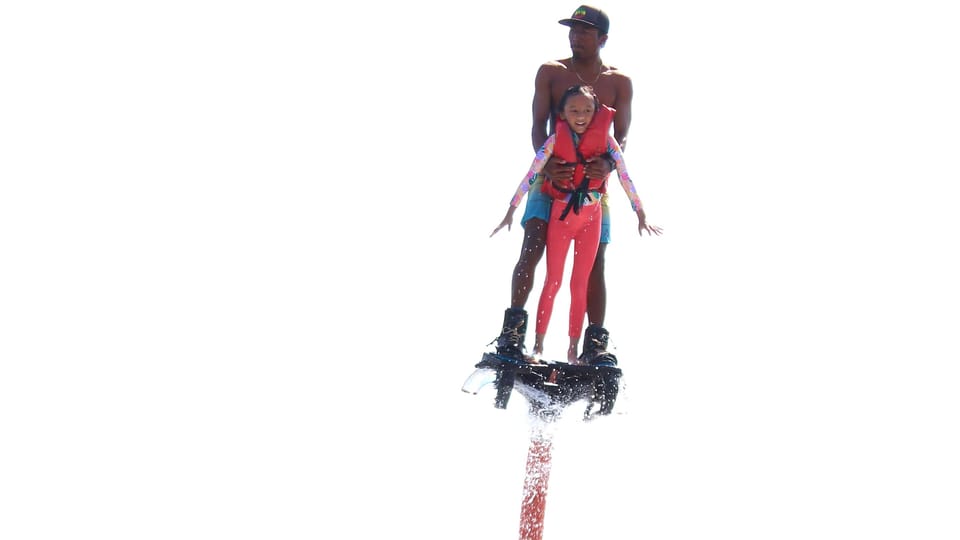 Flyboarding Bali water activities at Nusa Dua Beach | GetYourGuide