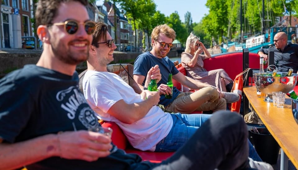 Groningen Canalboat tour with BBQ & fun guide (2hr) | GetYourGuide
