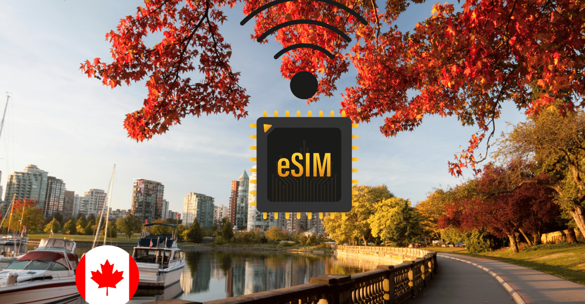 eSIM Vancouver: Plano de dados de Internet para o Canadá 4G/5G ...