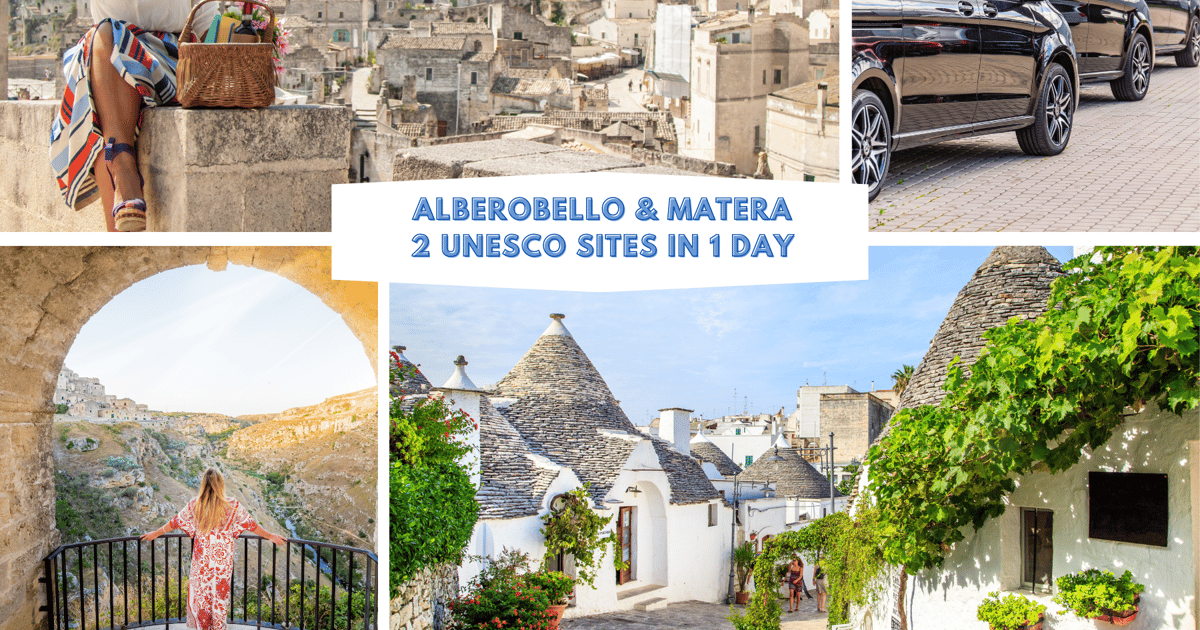 From Bari: Alberobello and Matera Full-Day Trip | GetYourGuide
