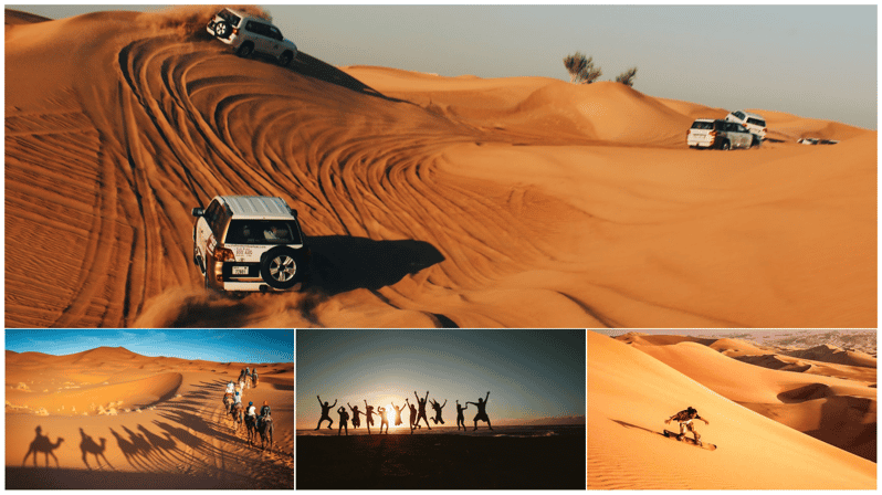 Doha Desert Safari, Sandboarding, Camel Ride and Inland sea | GetYourGuide