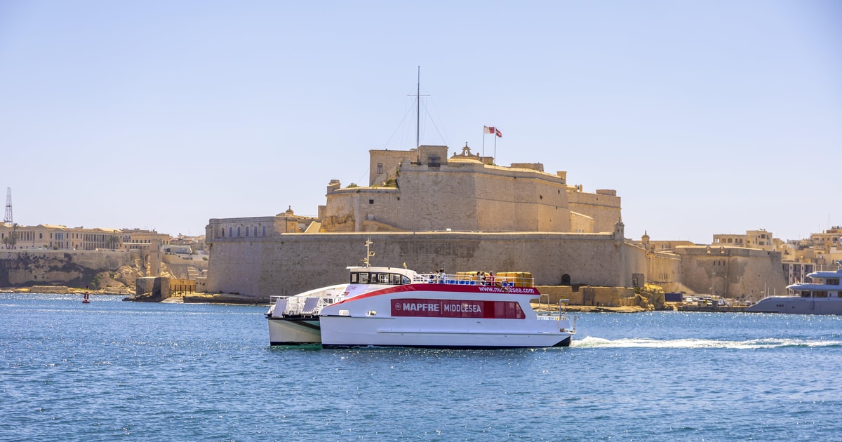 Sliema: Terugkeer Ferry Transfer van/naar Valletta | GetYourGuide