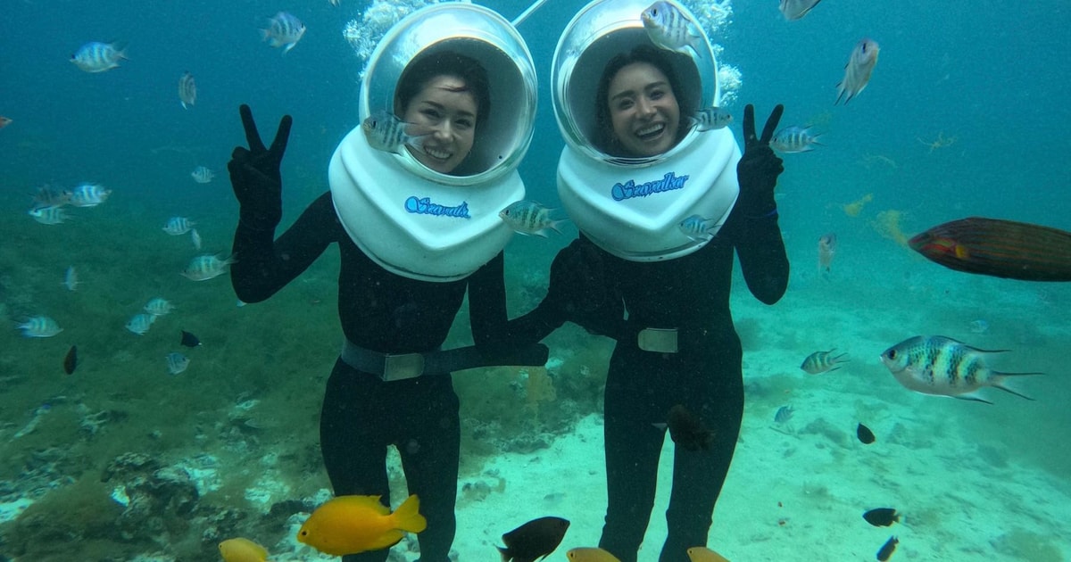 Ishigaki Island: Sea Walker Experience | GetYourGuide