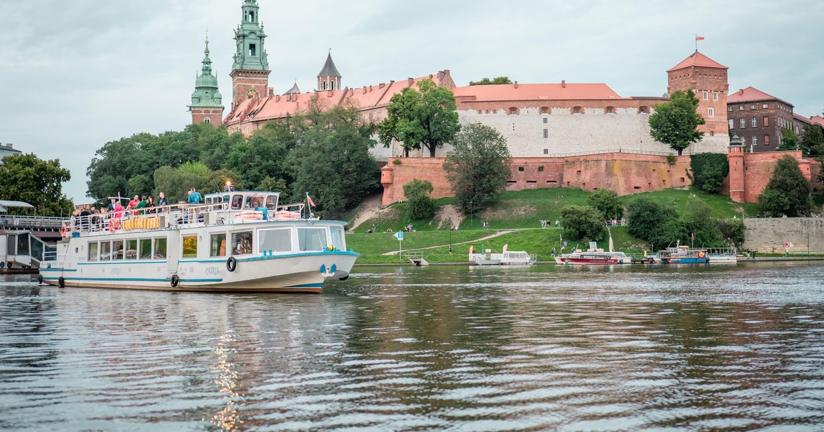 Krakow: River Cruise with Audio Guide | GetYourGuide