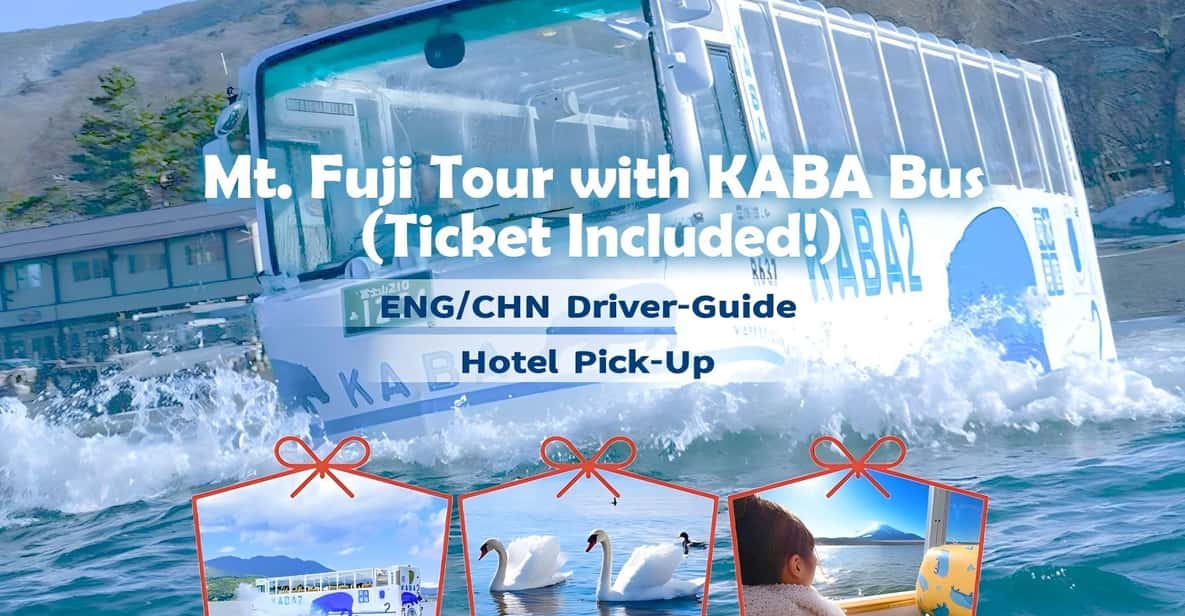 Tokyo : Tour du Mont Fuji en bus KABA Croisière sur le lac avec prise ...