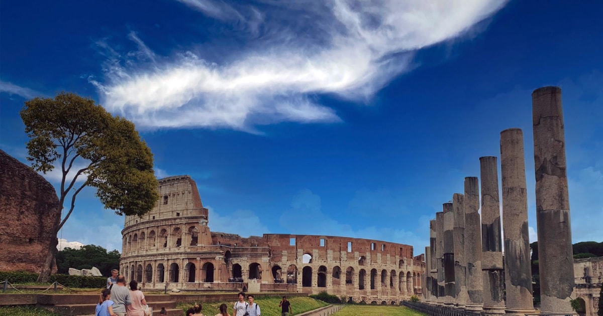 Rom: Colosseum Colosseum Arena Floor och rundtur i antikens Rom ...