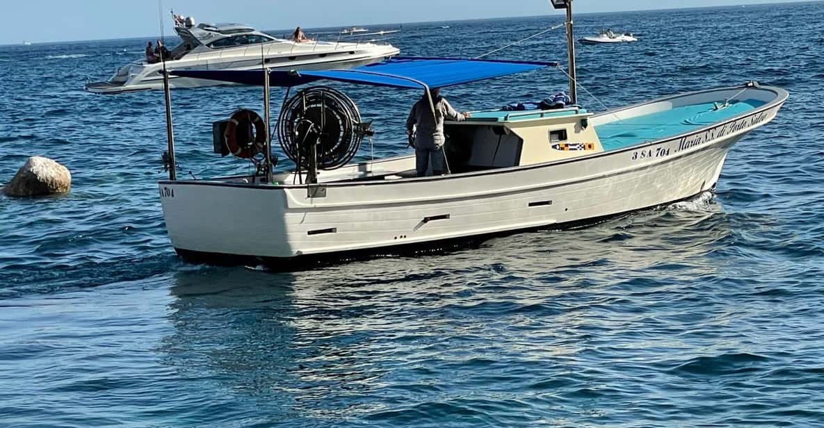 Traditional Gozzo - Boat Tour - Amalfi Coast - Maria S.S. | GetYourGuide