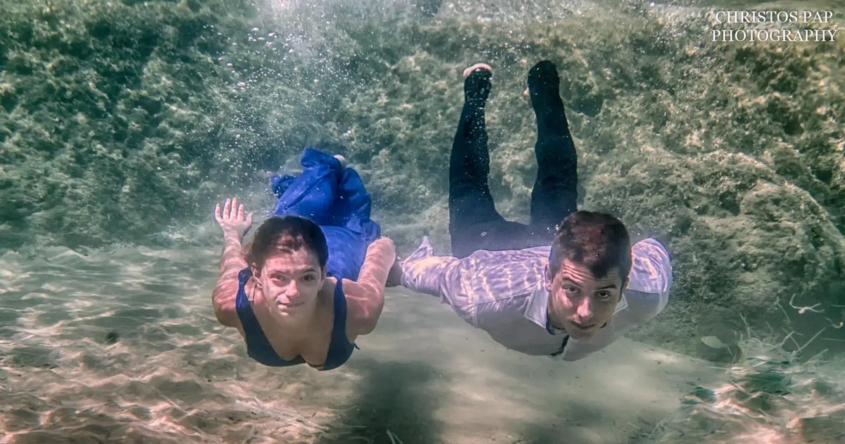 Underwater experience photo shoot in Kos | GetYourGuide