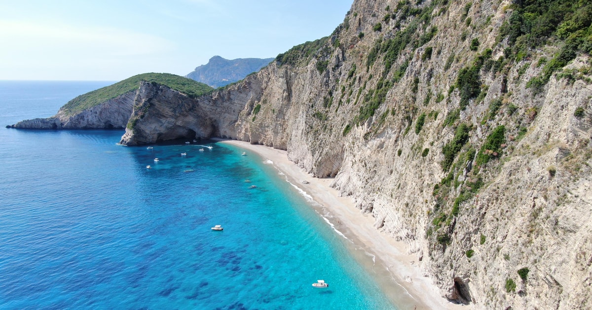Corfu,Paleokastritsa boat trip:Blue Caves and Paradise beach | GetYourGuide