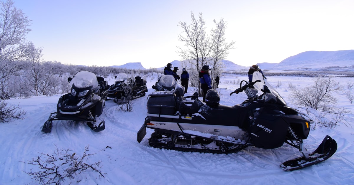 Abisko: Snowmobile Sightseeing Tour | GetYourGuide