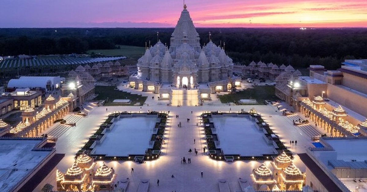 Von New York: BAPS Shri Swaminarayan 1-Tagestour | GetYourGuide