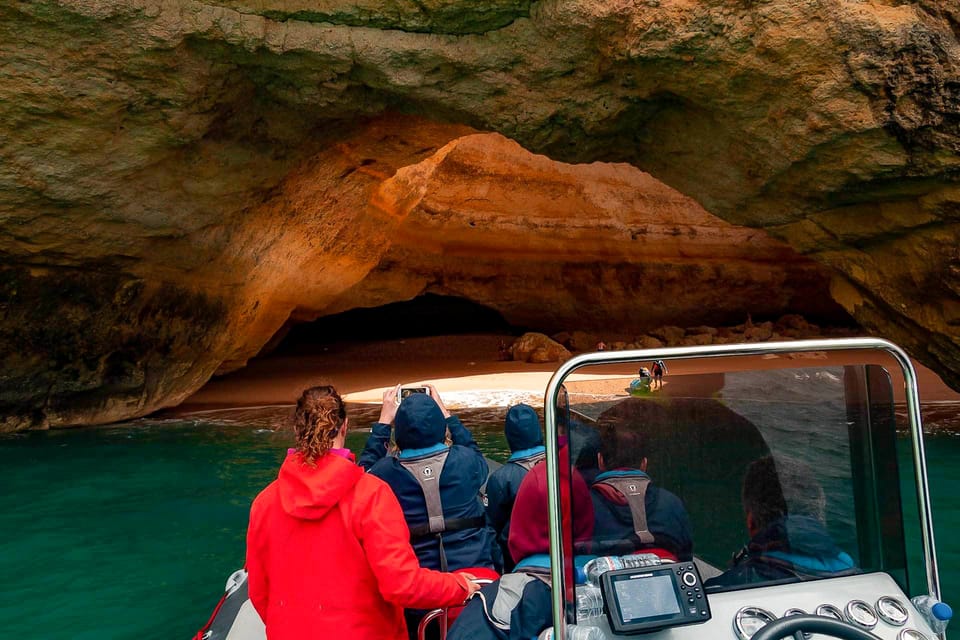 From Albufeira: Benagil Caves Excursion by Boat Private | GetYourGuide