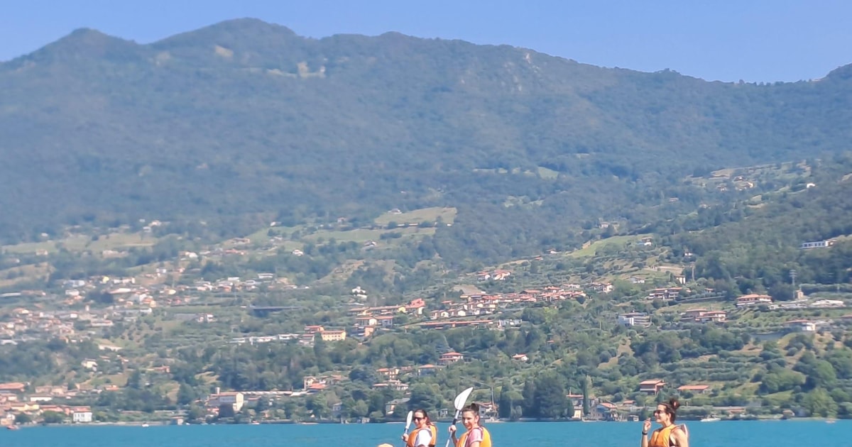 Iseosee: Kajak- und Paddelbrettverleih in Pilzone di Iseo | GetYourGuide