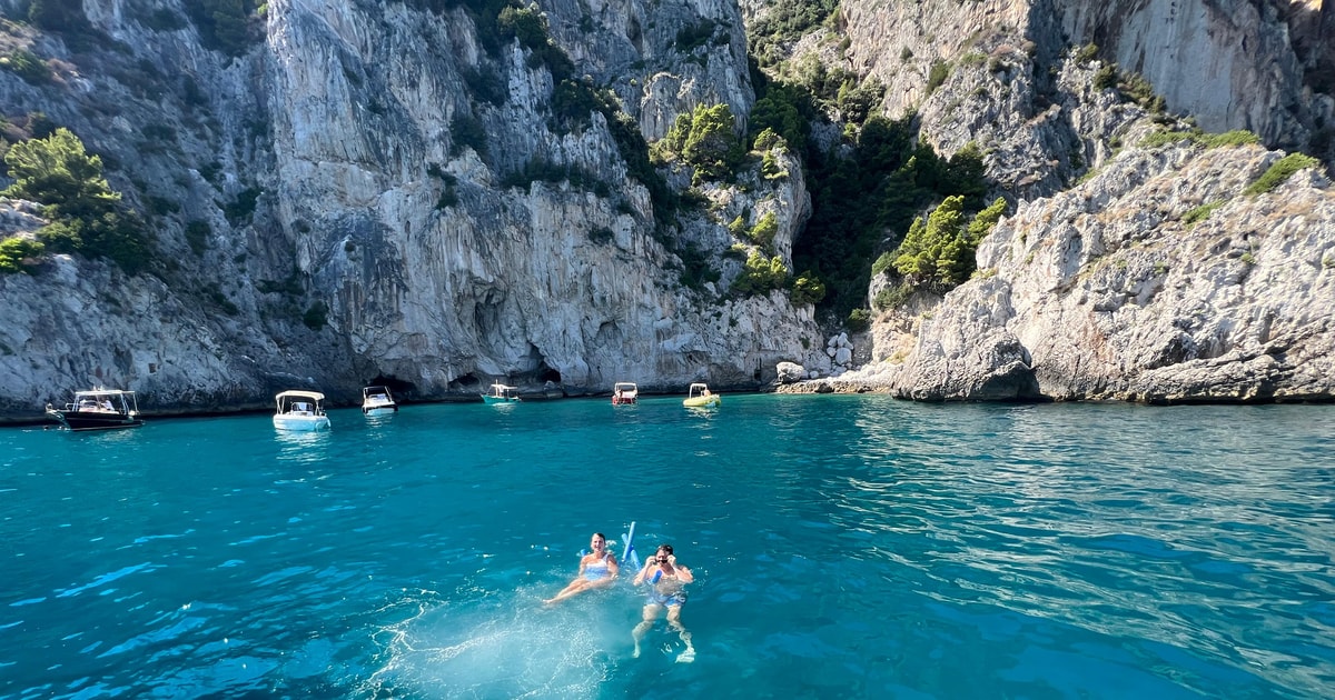 From Sorrento: Capri Boat Tour with Blue Grotto Visit | GetYourGuide