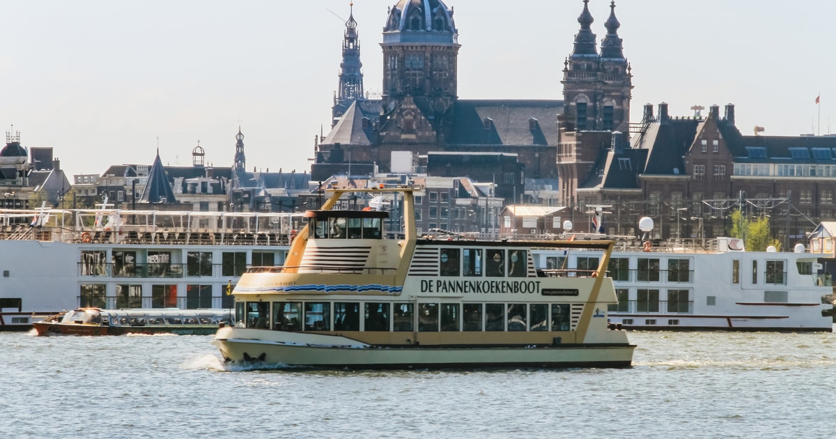 Amsterdam: River Cruise With All-You-Can-Eat Dutch Pancakes | GetYourGuide