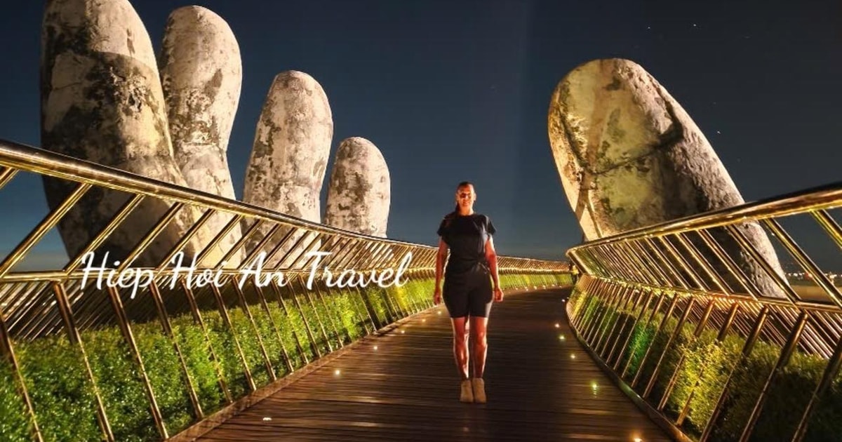Desde Da Nang/Hoi An: Tour de día completo al Golden Bridge Ba Na Hills ...
