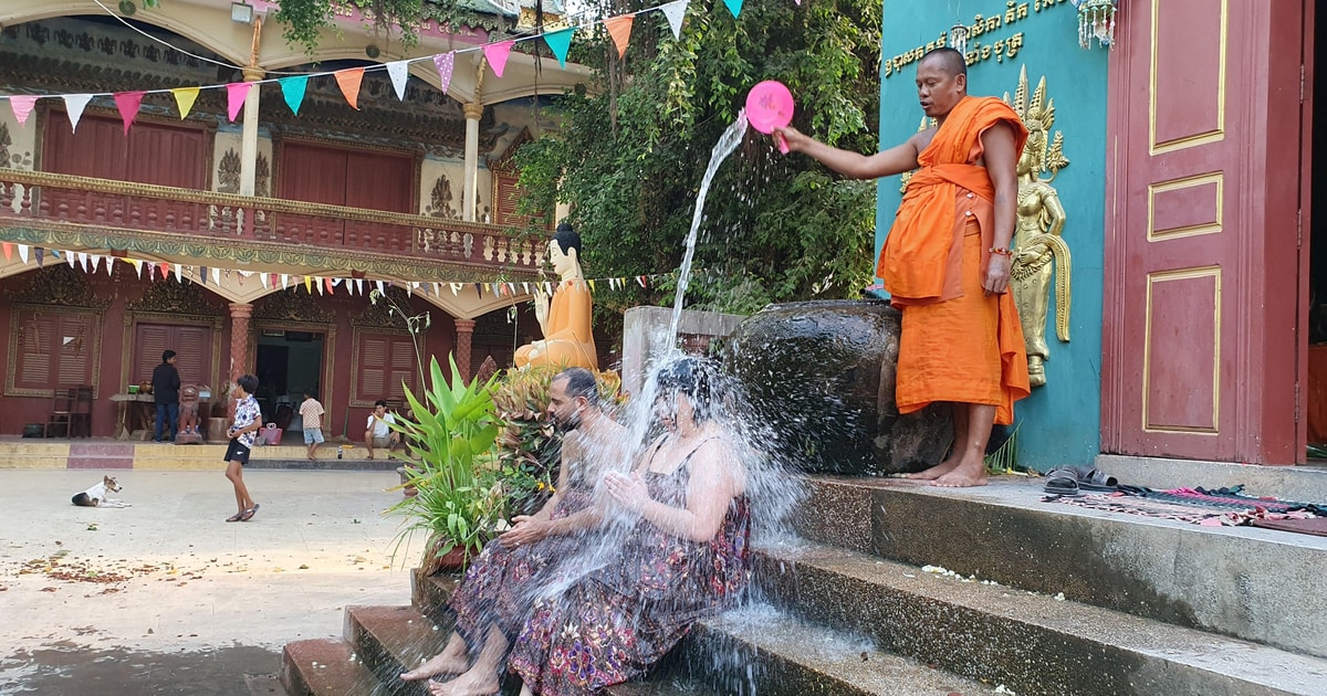 Siem Reap Cambodian Buddhist Water Blessing and Local Market | GetYourGuide