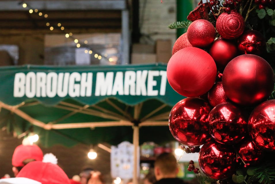 Té y donuts navideños: Visita gastronómica al histórico Borough Market ...
