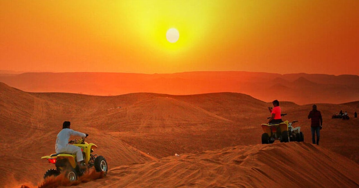 Riyadh: Desert Safari Quad Bike with Hotel Transfer | GetYourGuide