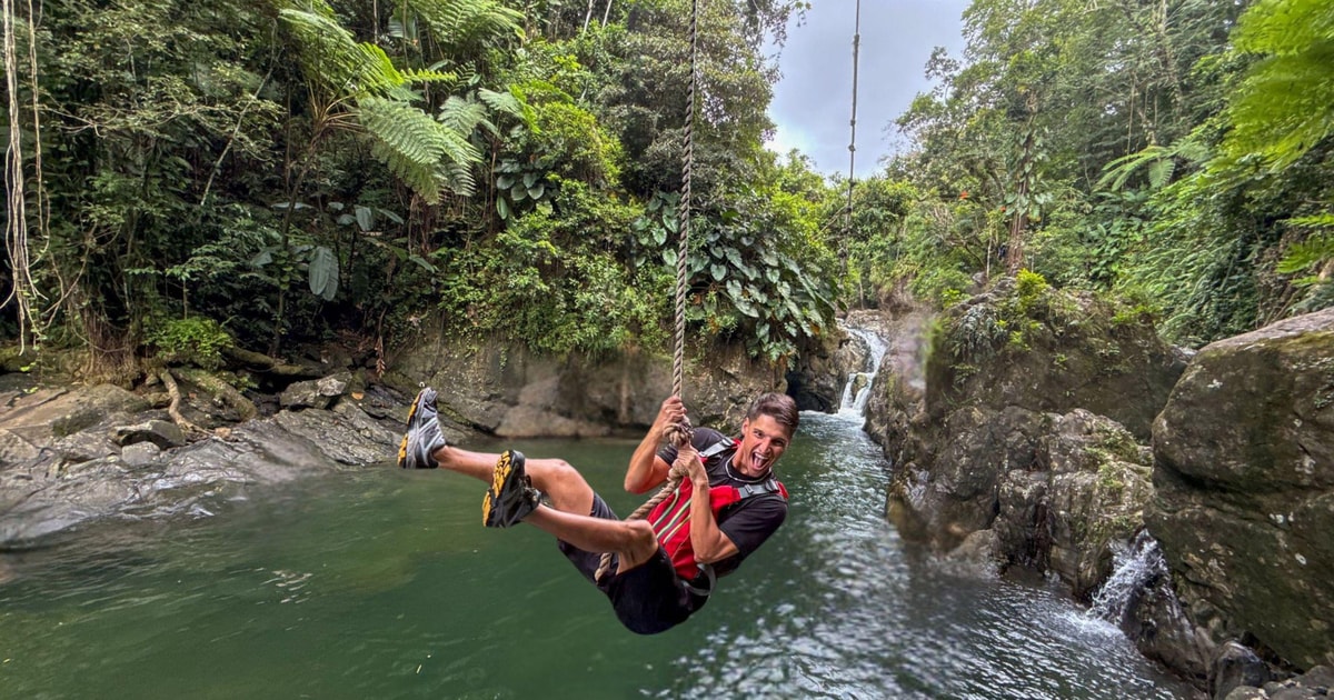 San Juan: El Yunque Tour + Rope Swing, Slide & Pickup | GetYourGuide