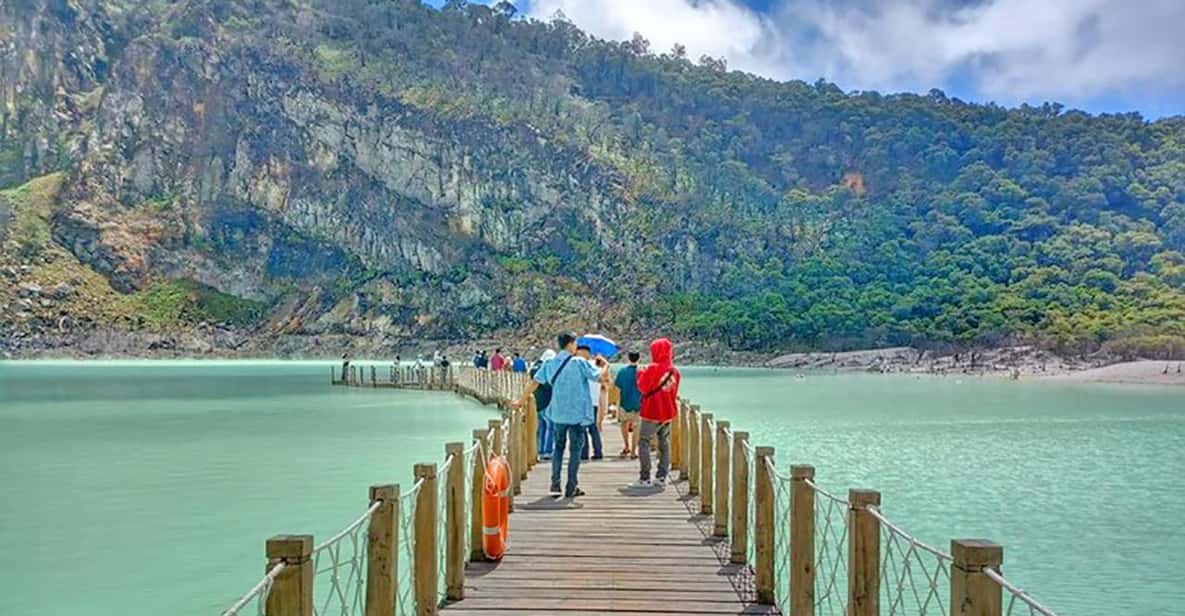 From Jakarta : White Crater , Pinisi Lake , Tea Plantation | GetYourGuide