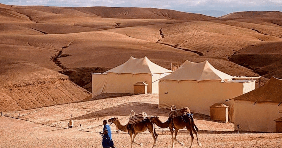 Full day Agafay desert : camel, lunch | GetYourGuide