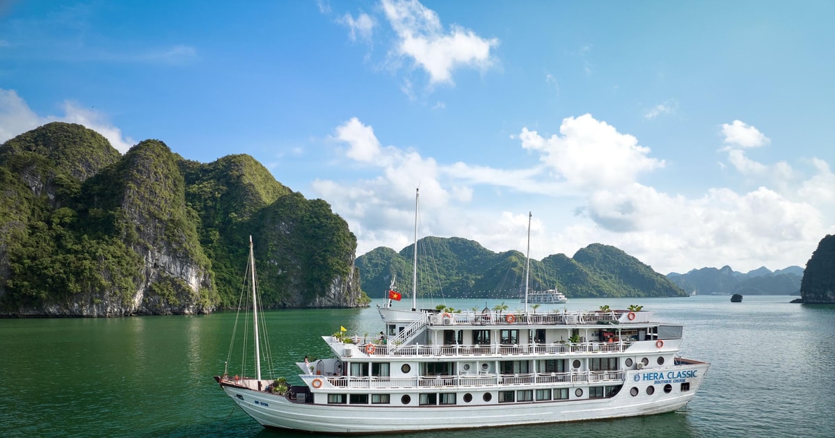 Hanoi: 3D2N Baia di Ha Long con la crociera Hera Boutique | GetYourGuide