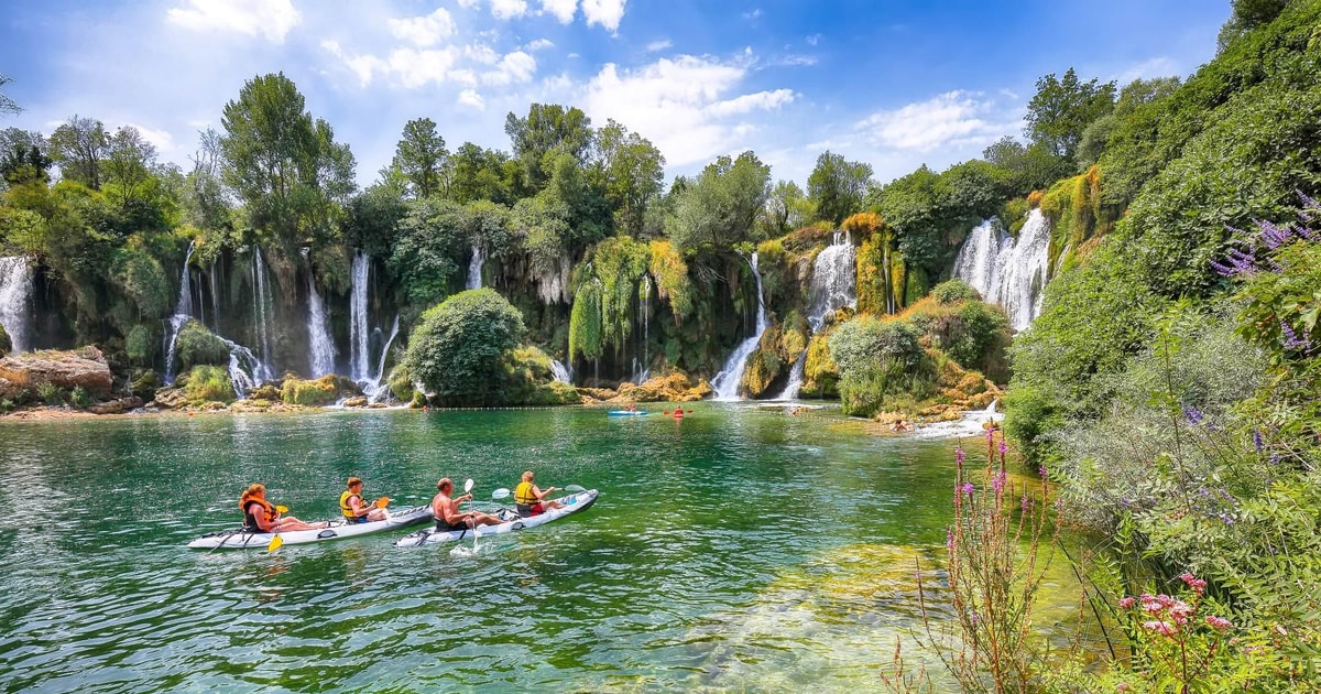 Desde Mostar: cascadas de Kravica, Blagaj, Pocitelj y Skywalk ...