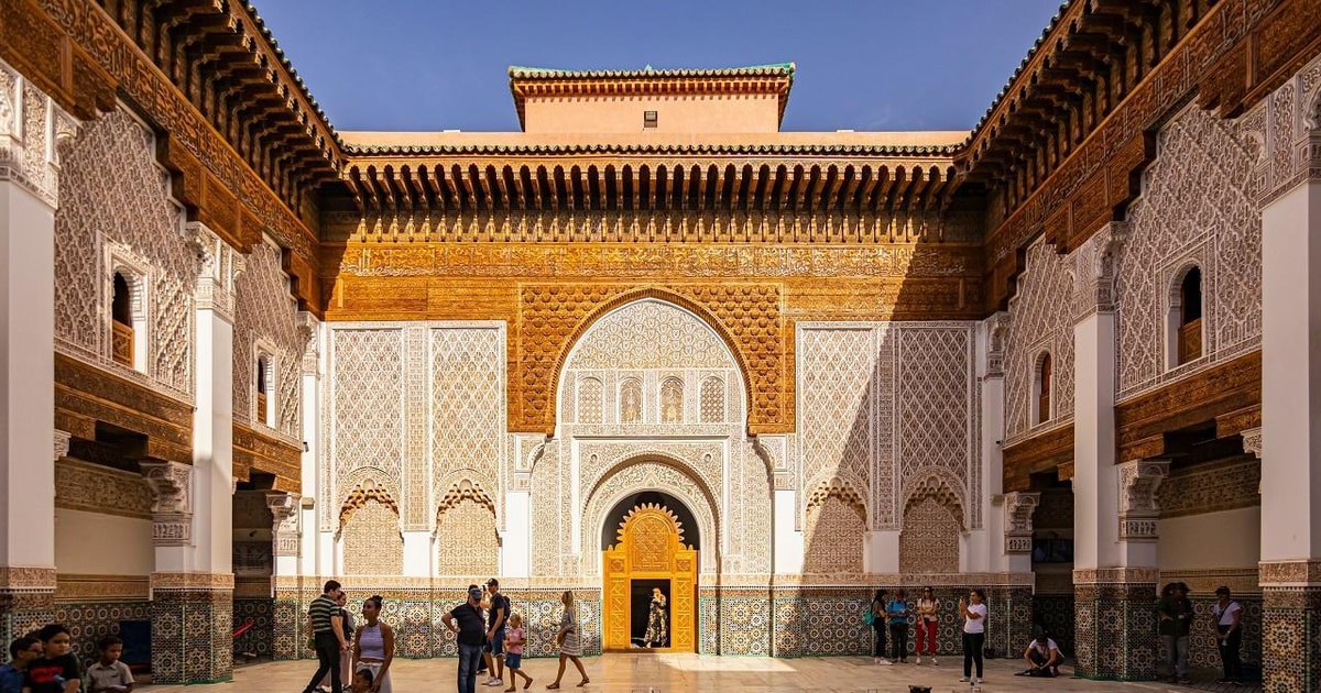 Marrakech: Ben Youssef, Secret Garden, & Souks Walking Tour | GetYourGuide