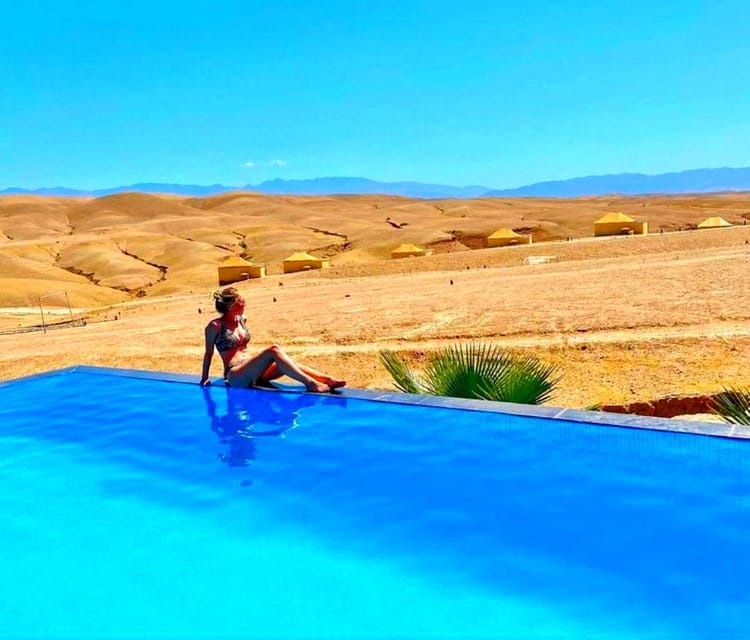 Quad biking in Agafay Desert with lunch & Camel Ride & pool | GetYourGuide
