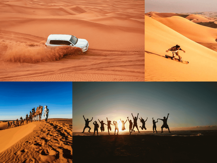 Doha: Desert Safari, Dune Bashing, Sandboarding, Camel Ride | GetYourGuide