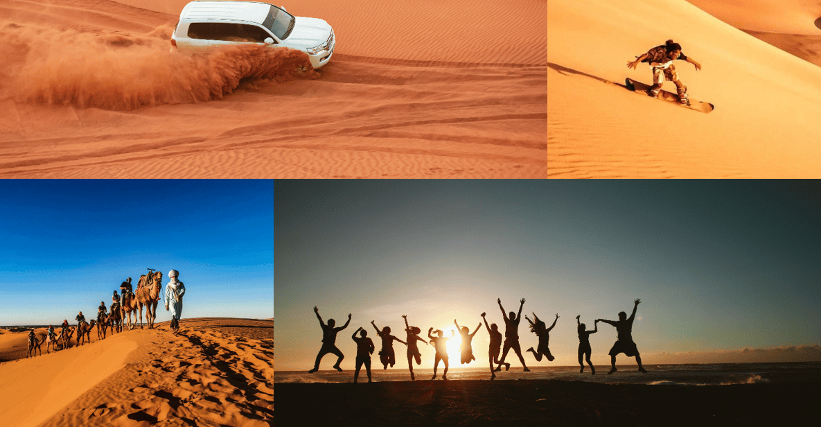 Doha: Desert Safari, Dune Bashing, Sandboarding, Camel Ride | GetYourGuide