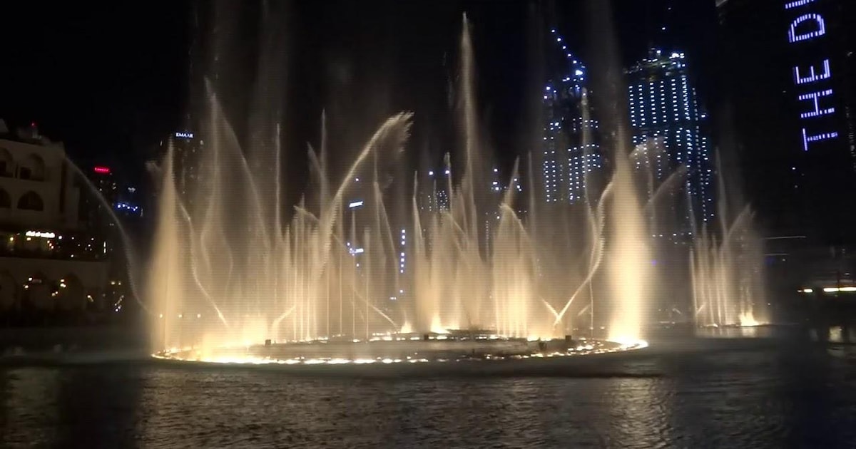 Dubai: Burj Khalifa Fountain Show and Burj Lake Ride | GetYourGuide
