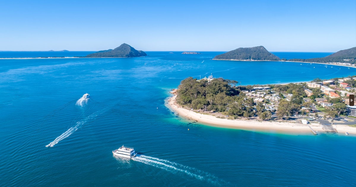 Newcastle: Port Stephens day tour. Dolphins, hike, swim. | GetYourGuide