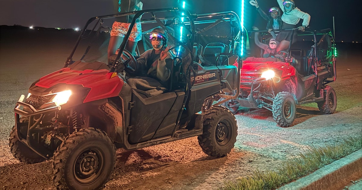 Miami Park Entrance Extremé UTV SXS Glow in the Dark Tour | GetYourGuide