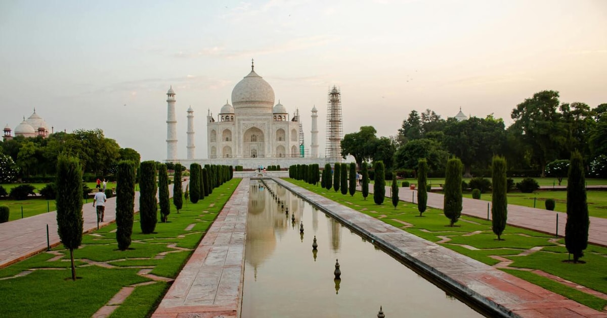 Lever/coucher de soleil sur le Taj Mahal et visite de la ville avec ...