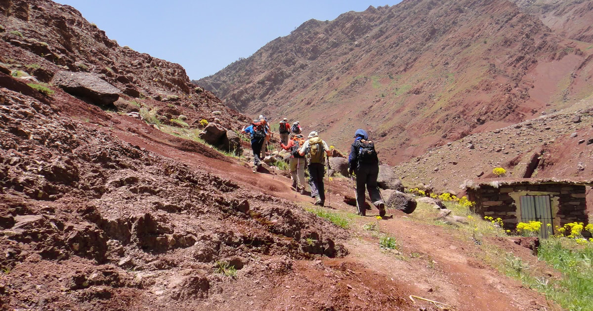 Excursão de dois dias aos Montes Atlas, 2 dias de caminhada guiada em ...