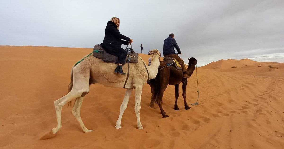 Da Marrakech: Escursioni di 3 giorni nel deserto di Merzouga e nel ...