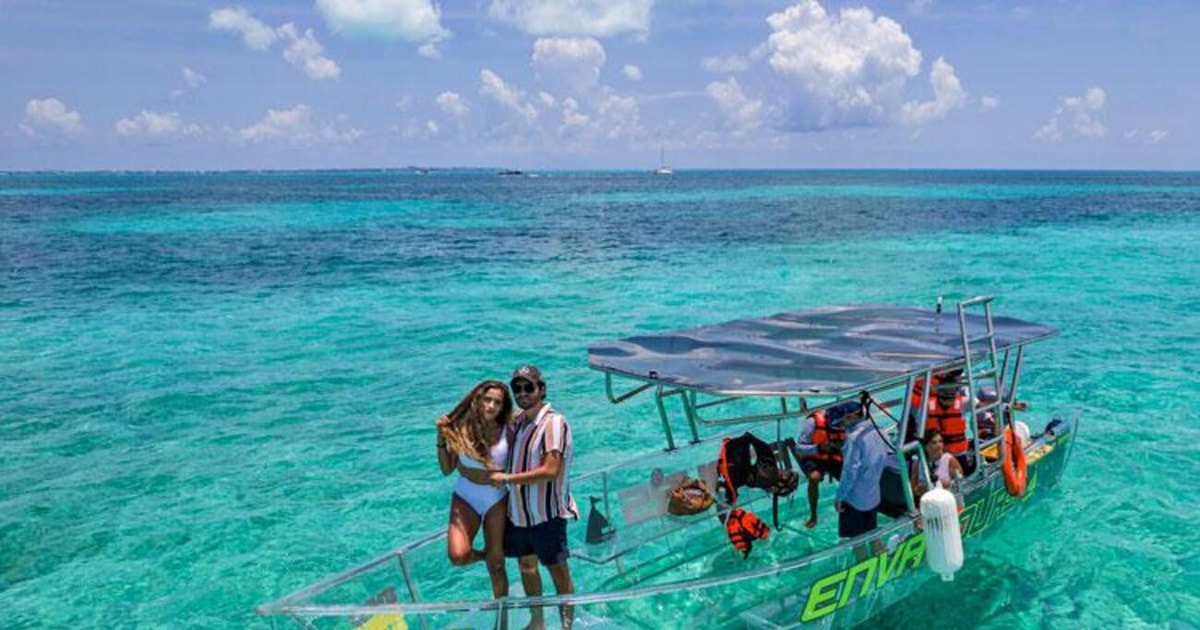 Isla Mujeres: clear boat ride | GetYourGuide