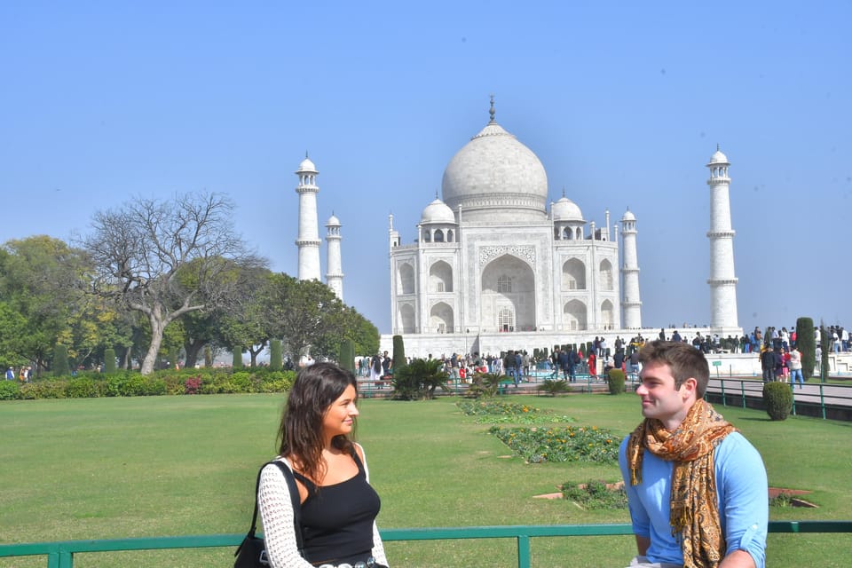 Delhi: Airport to Airport Layover Taj Mahal City Tour By Car | GetYourGuide