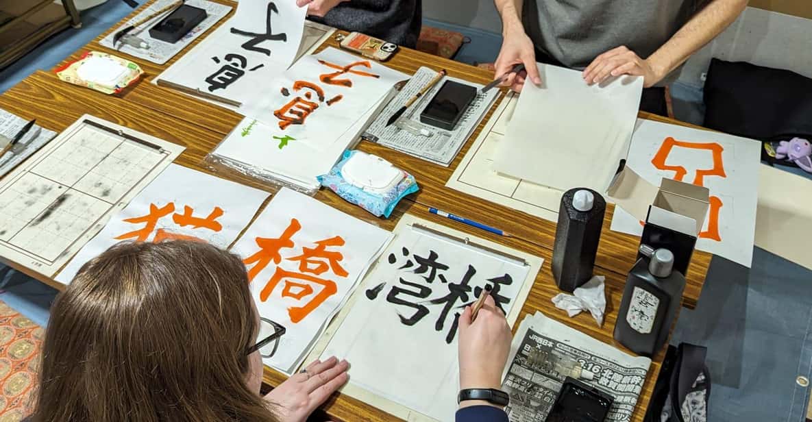 Kyoto; City Center Calligraphy experience at Buddhist temple | GetYourGuide
