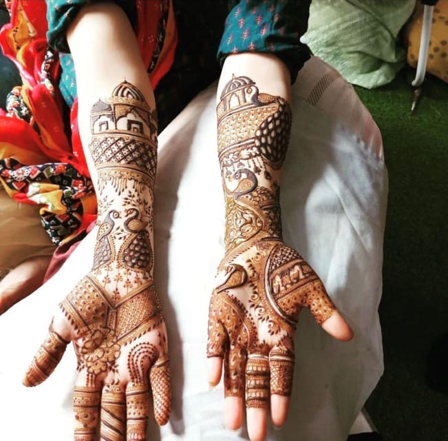 Rajasthan culture tour with lunch/dinner & Hina Art by guide | GetYourGuide