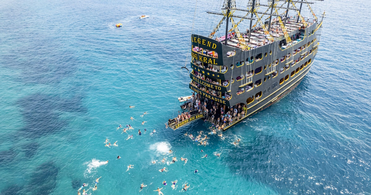 Alanya: All Inclusive Luxury Boat Trip & Free Time in Alanya | GetYourGuide