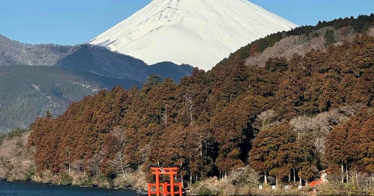 Tokio: Excursión de un día al Monte Fuji, Crucero por Hakone y Owakudani | GetYourGuide