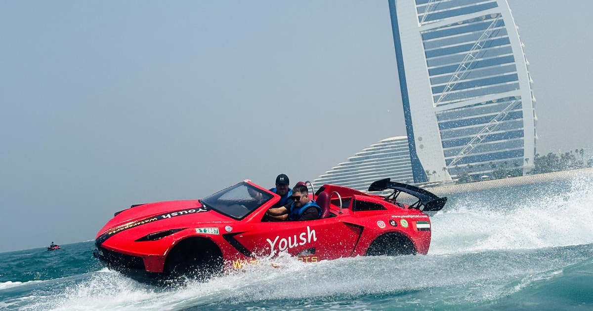 Dubai: Jet Car Tour of Burj Al Arab with Photos and Videos | GetYourGuide